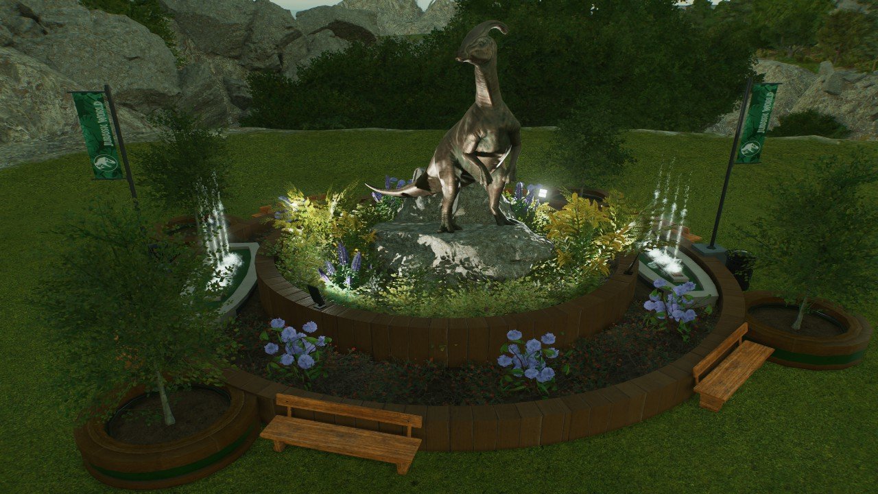 Parasaur Monument - Workshop - Jurassic World Evolution 3