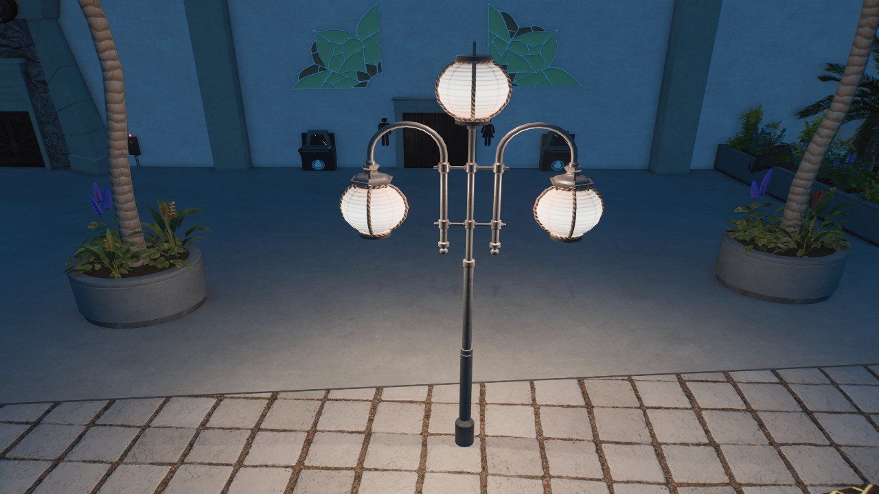 Circle light lamppost - Workshop - Jurassic World Evolution 3