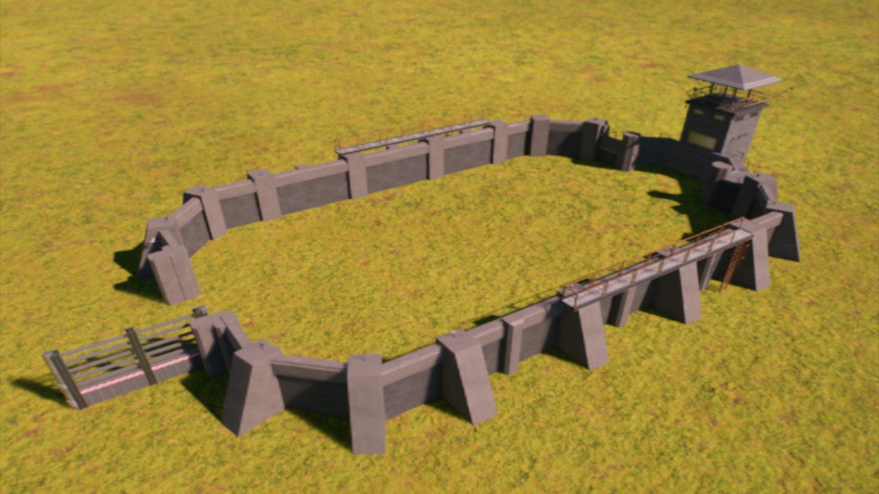 dinosaur paddock - Workshop - Jurassic World Evolution 3