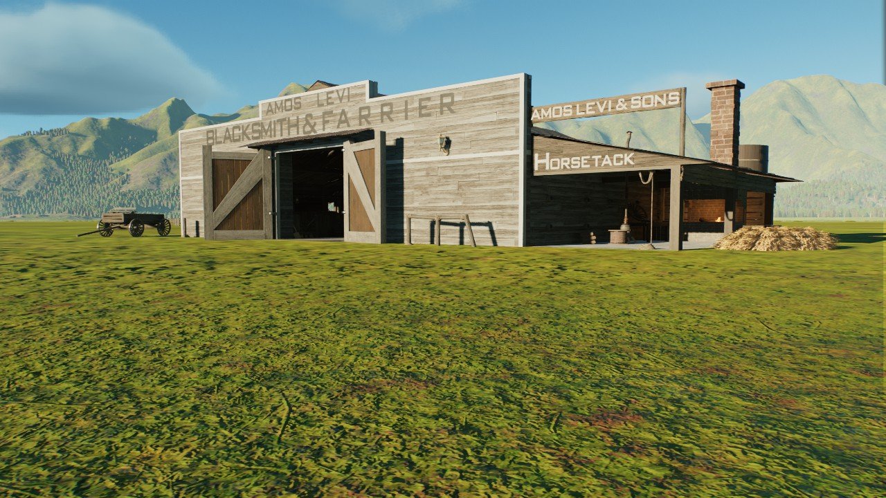RDR2 Valentine Stable - Workshop - Jurassic World Evolution 3