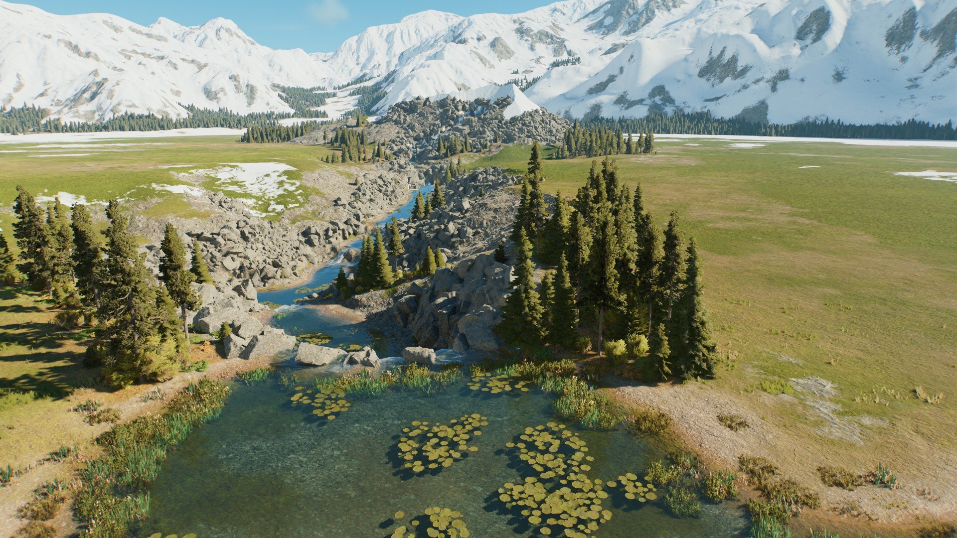 Alpine empty map - Workshop - Jurassic World Evolution 3