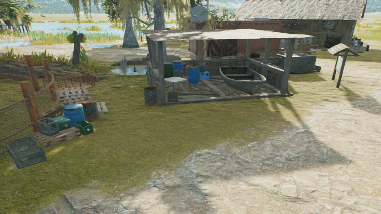 WORKING AREA _ SWAMP CAMP - Workshop - Jurassic World Evolution 3