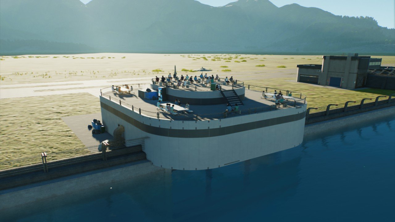 Lagoon, weiwing platform - Workshop - Jurassic World Evolution 3