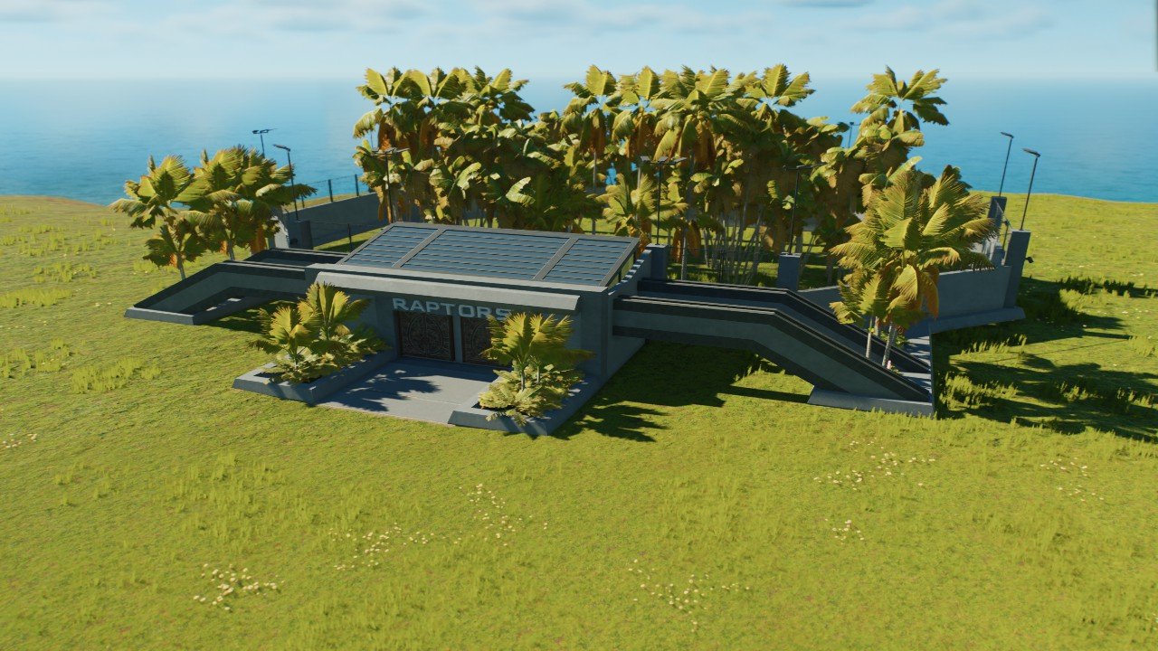 Rebirth-Inspired Raptor Paddock - Workshop - Jurassic World Evolution 3