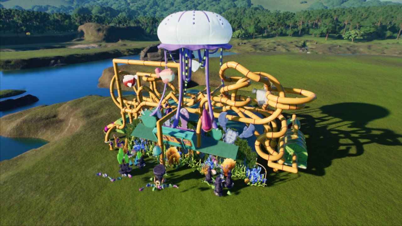 Aquatic Garden Entrance - Workshop - Planet Coaster 2