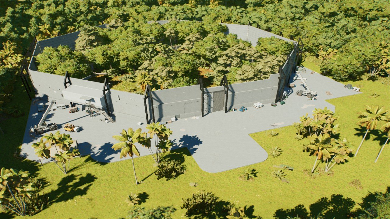 Indominus rex Paddock - Workshop - Jurassic World Evolution 3