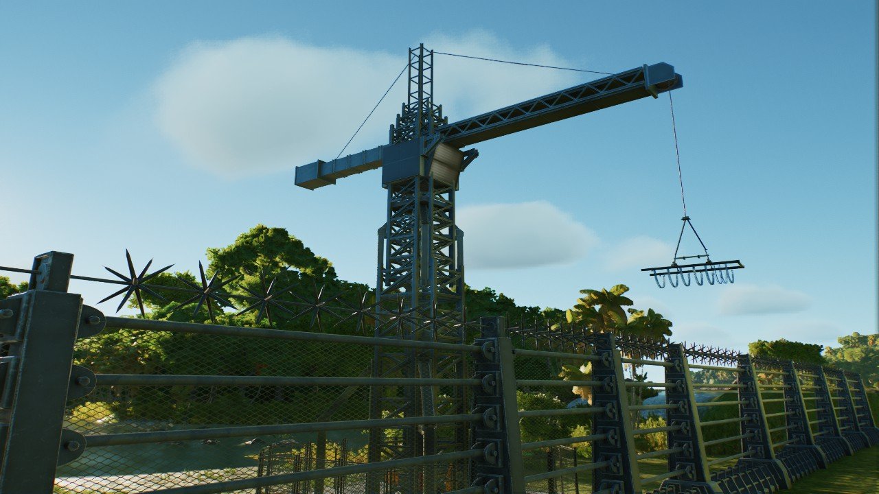 Cow feeder crane - Workshop - Jurassic World Evolution 3