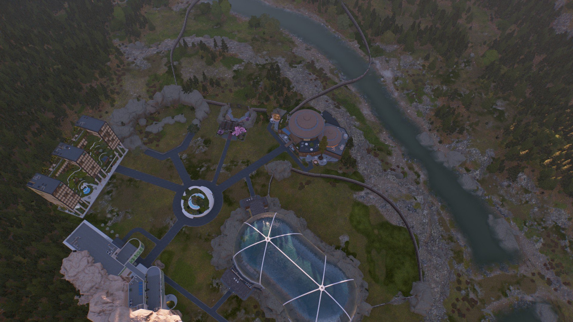 lockwood estate park map(work in progrees) - Workshop - Jurassic World ...