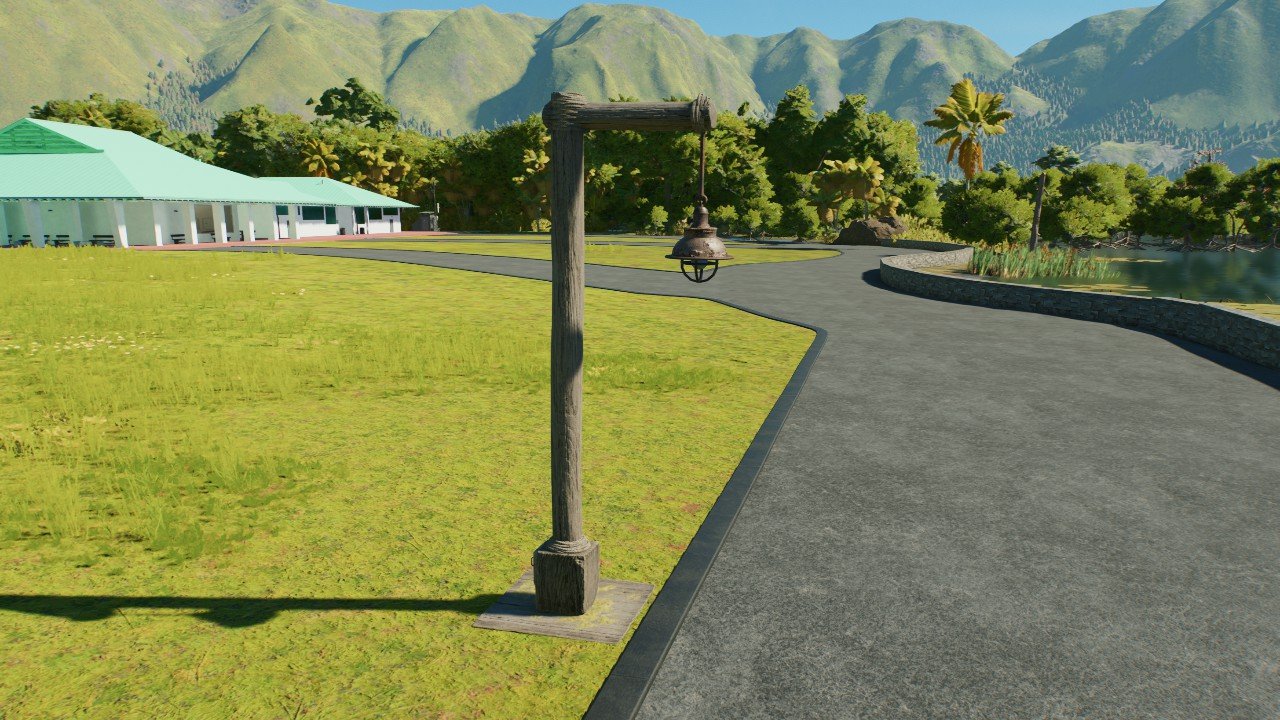 Wetland Lamp Post - Workshop - Jurassic World Evolution 3
