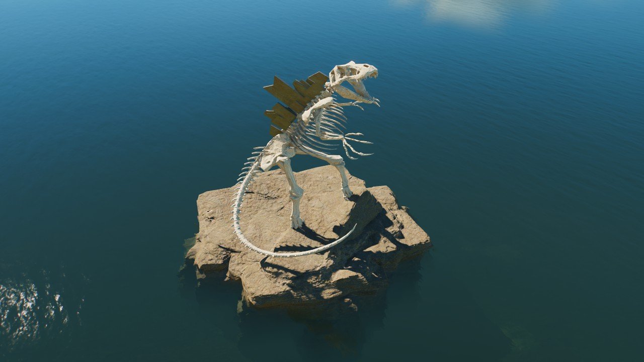 Godzilla Skeleton - Workshop - Jurassic World Evolution 3