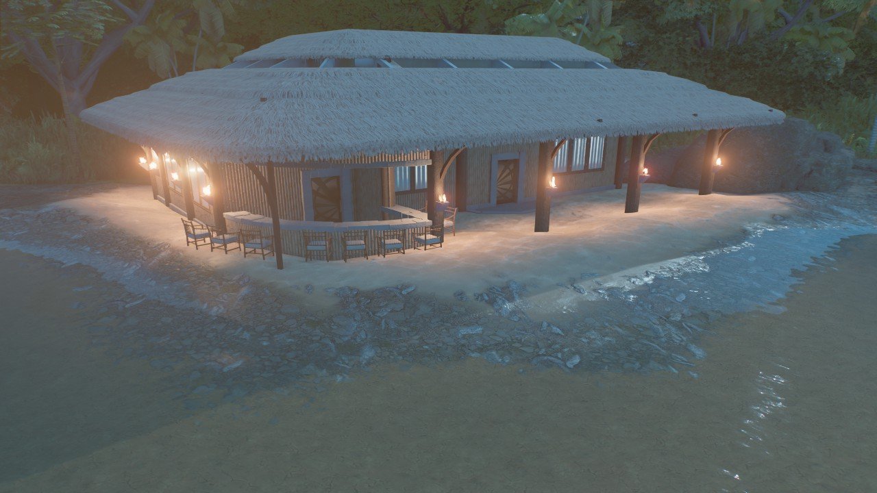 Tiki hut - Workshop - Jurassic World Evolution 3