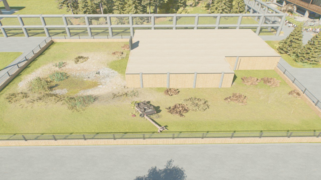 small dinosaur paddock - Workshop - Jurassic World Evolution 3