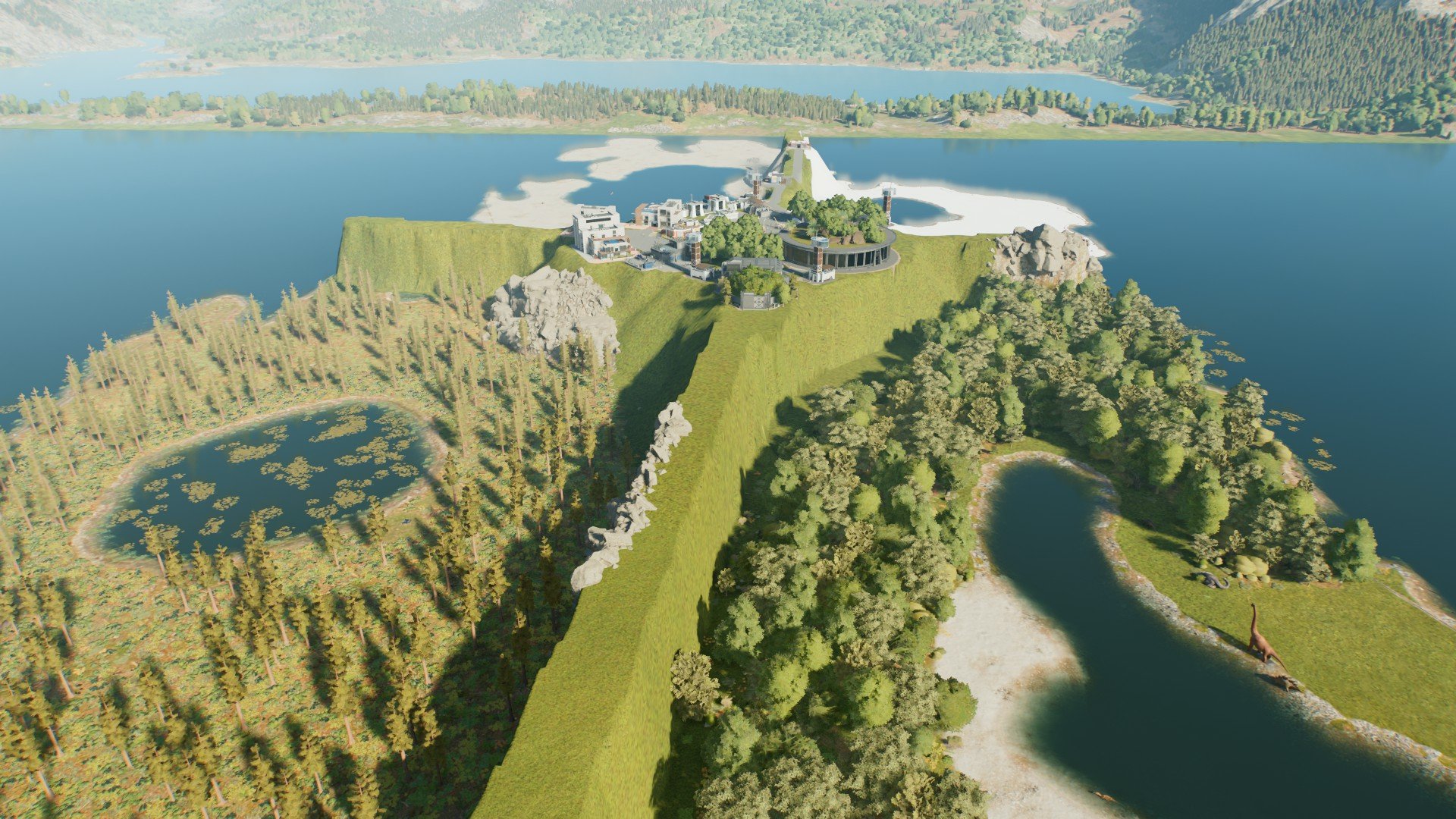 Mantah corp island - Workshop - Jurassic World Evolution 3