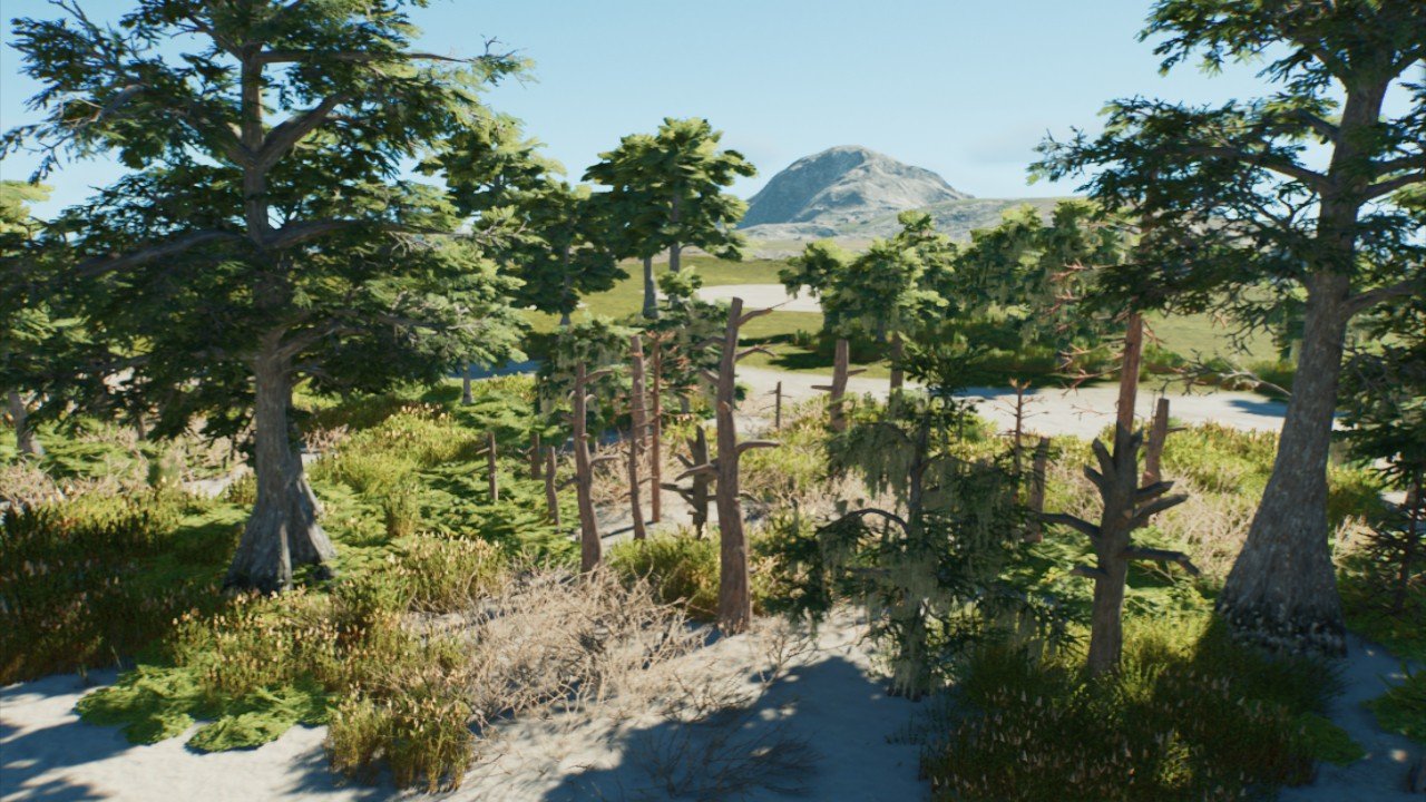 temperate swamp cluster - Workshop - Jurassic World Evolution 3