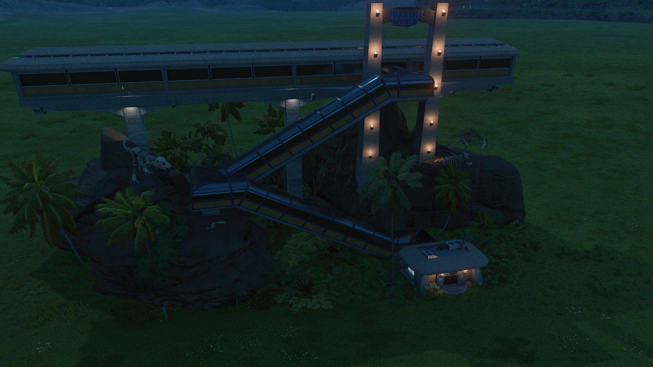 Jurassic World train station - Workshop - Jurassic World Evolution 3