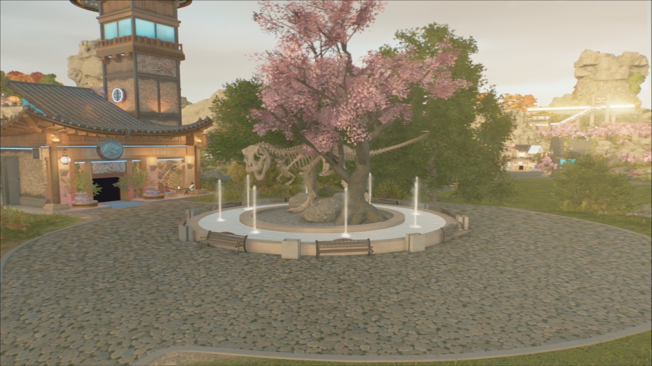 Asian Fossil Fountain - Workshop - Jurassic World Evolution 3