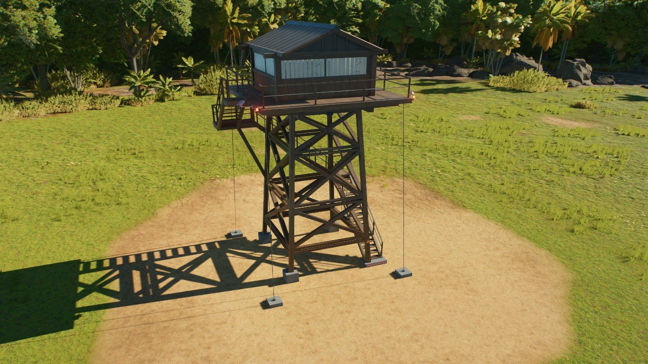 Jurassic Park Watchtower - Workshop - Jurassic World Evolution 3