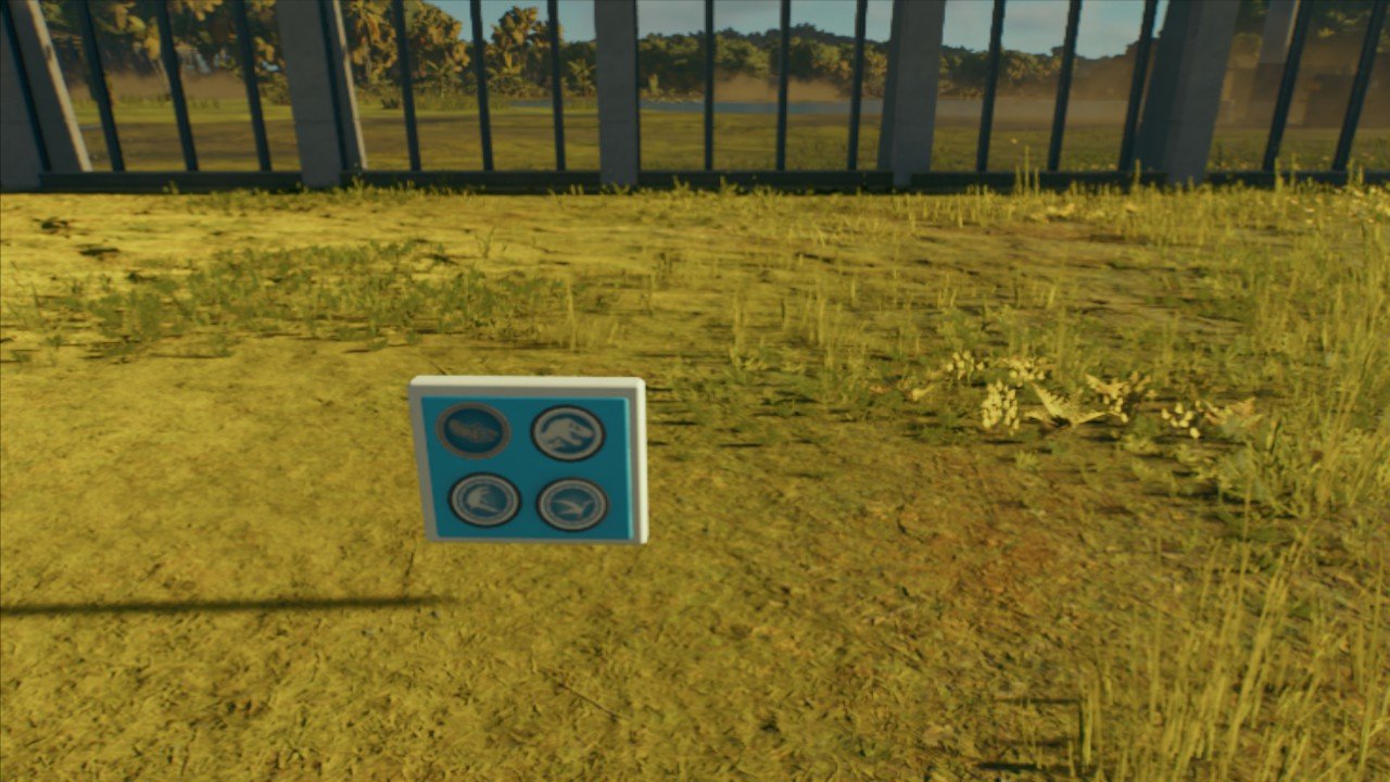 Small blue dinosaur info square - Workshop - Jurassic World Evolution 3