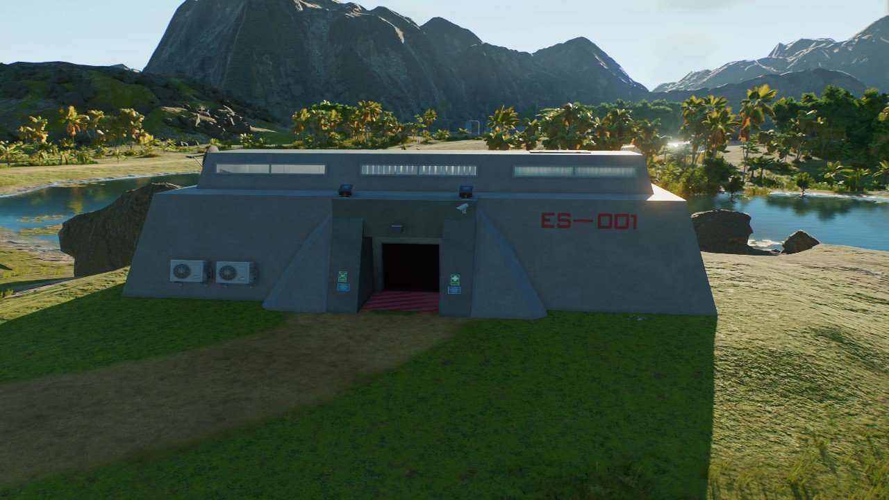 Bunker Emergency Shelter - Workshop - Jurassic World Evolution 3