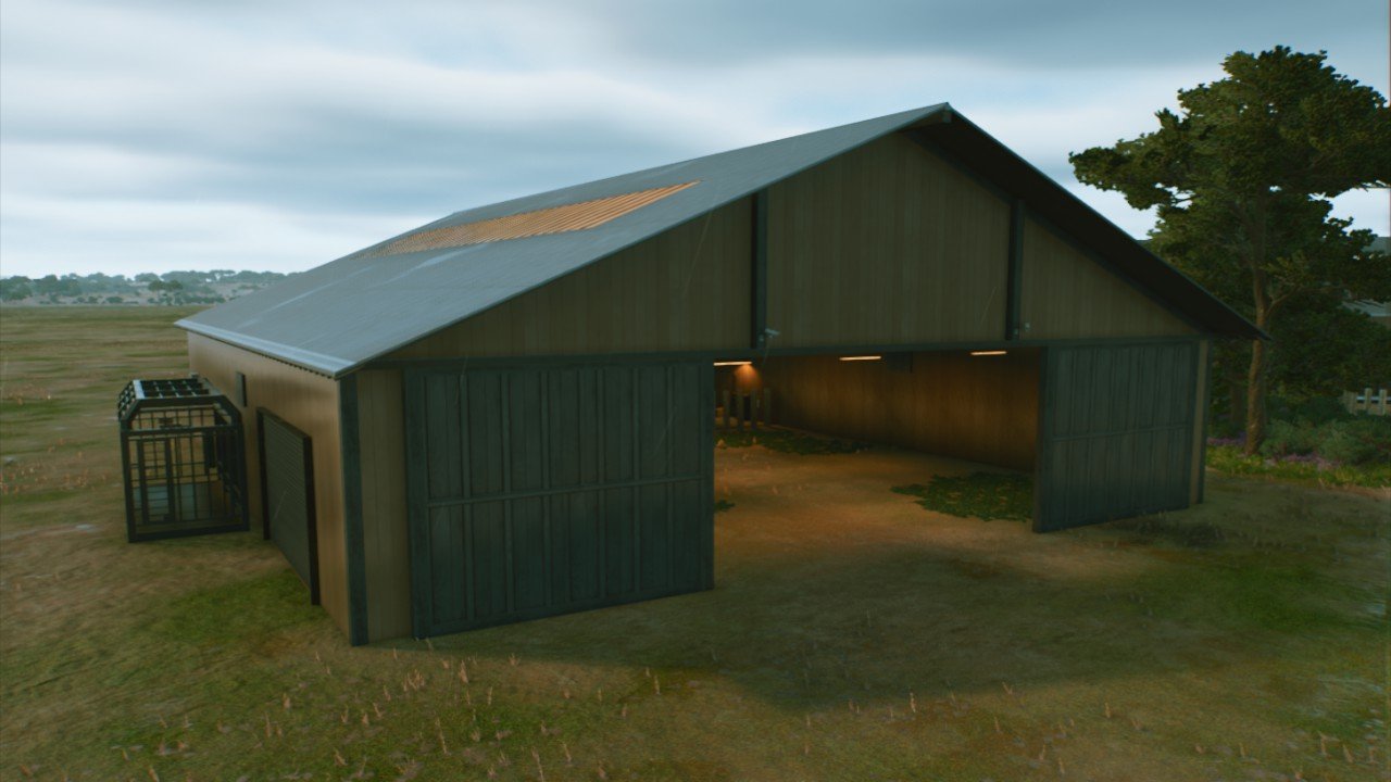 Medium/Large Dinosaur Barn - Workshop - Jurassic World Evolution 3
