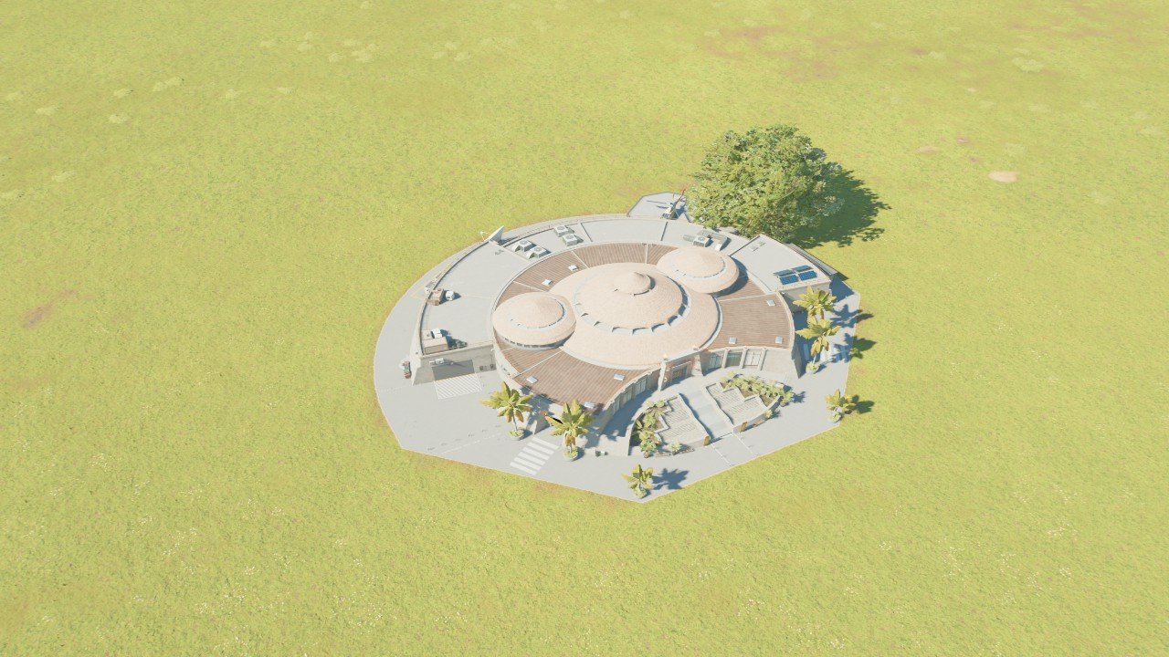 JWE1 Visitor center - Workshop - Jurassic World Evolution 3