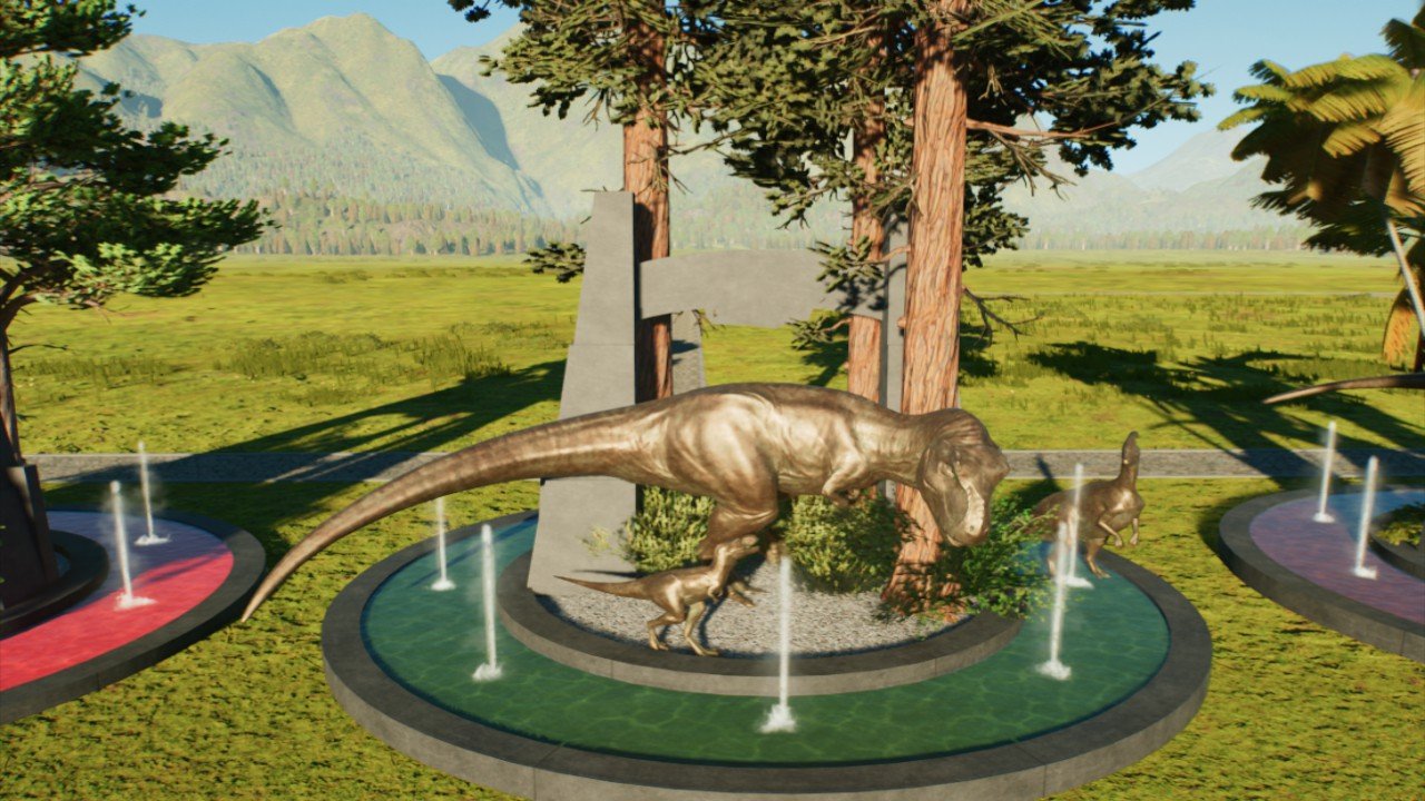 TLW:JP - Homage Fountain - Workshop - Jurassic World Evolution 3