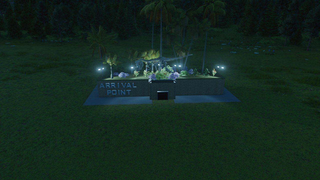 Nature themed arrival point - Workshop - Jurassic World Evolution 3