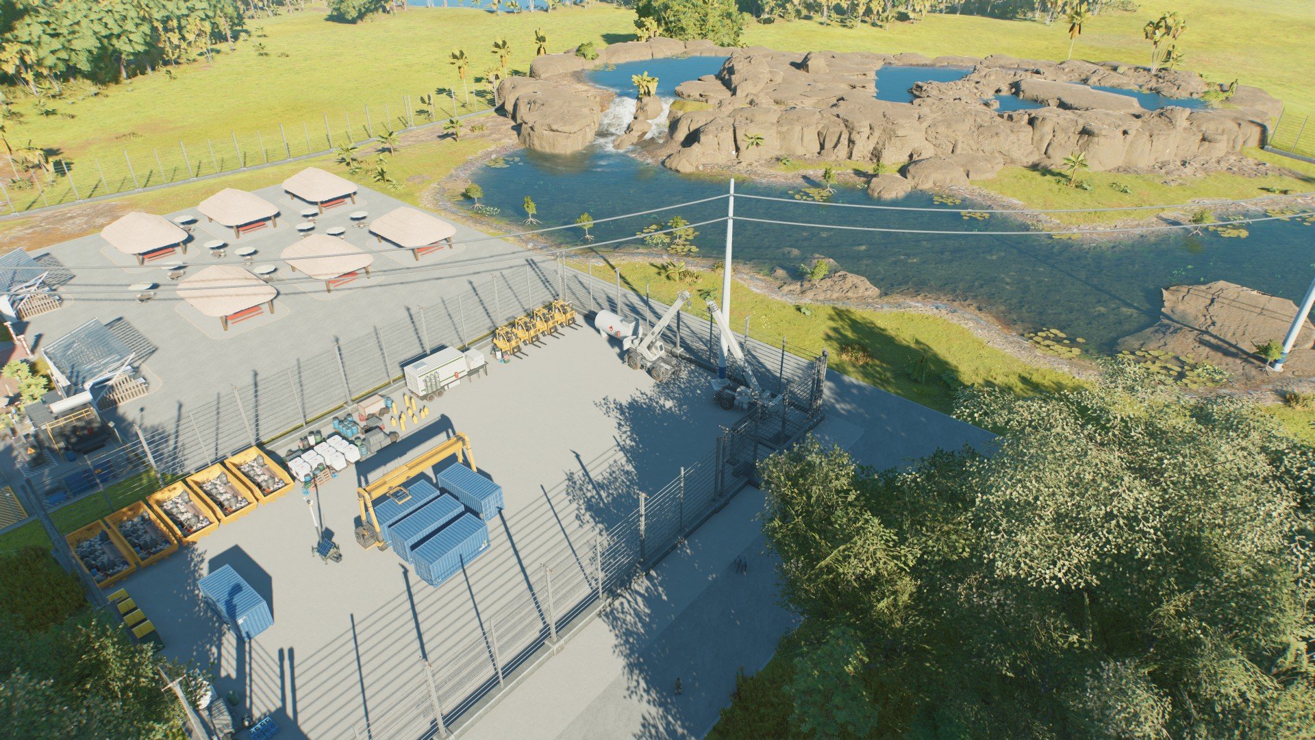 Camp sicret - Workshop - Jurassic World Evolution 3