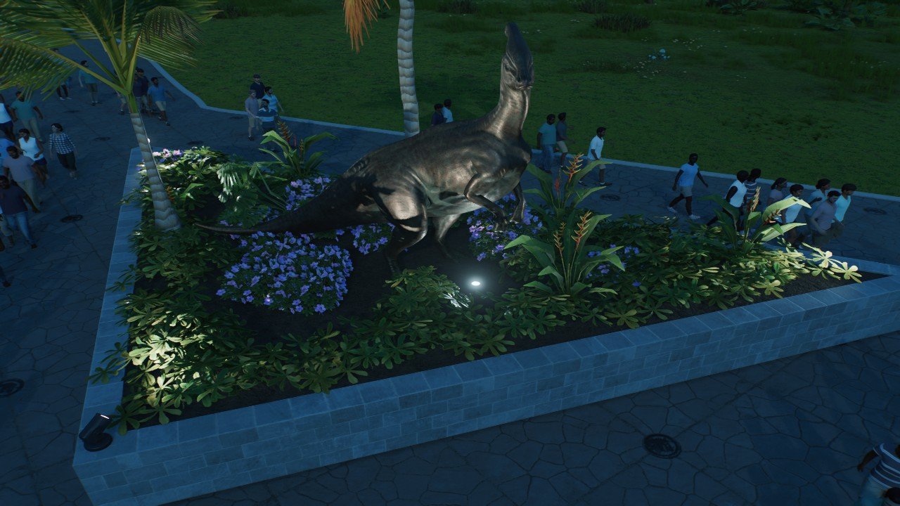 Parasaurolophus planter triangle - Workshop - Jurassic World Evolution 3