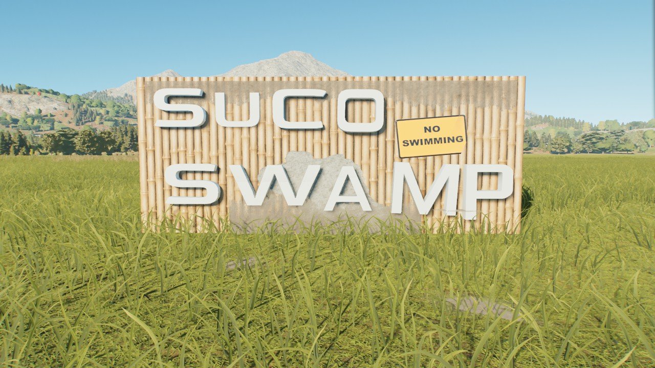Suco swamp sign - Workshop - Jurassic World Evolution 3