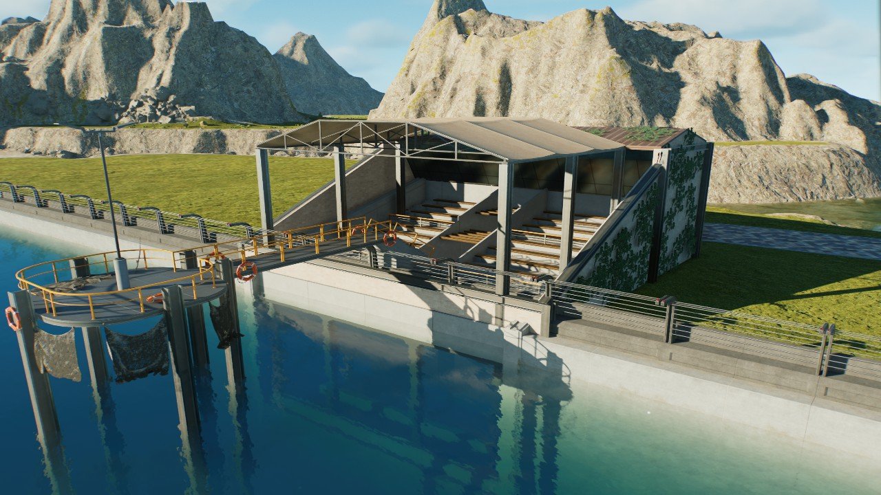 Aquarium viewing gallery - Workshop - Jurassic World Evolution 3