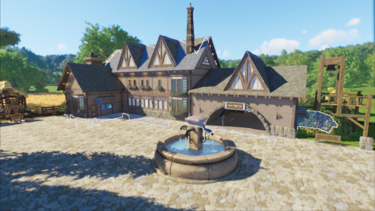 Medieval Train Station - Workshop - Planet Coaster 2