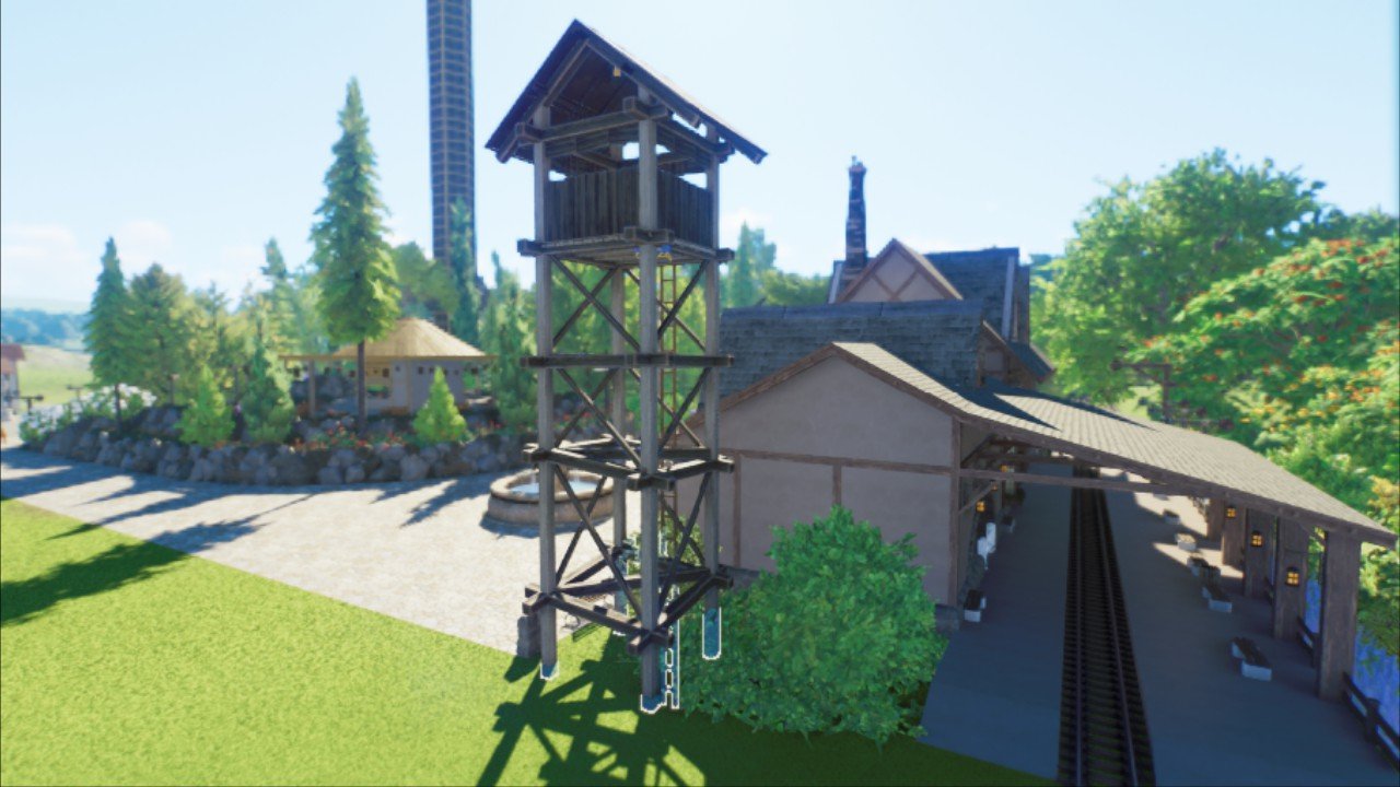 Medieval Watchtower - Workshop - Planet Coaster 2