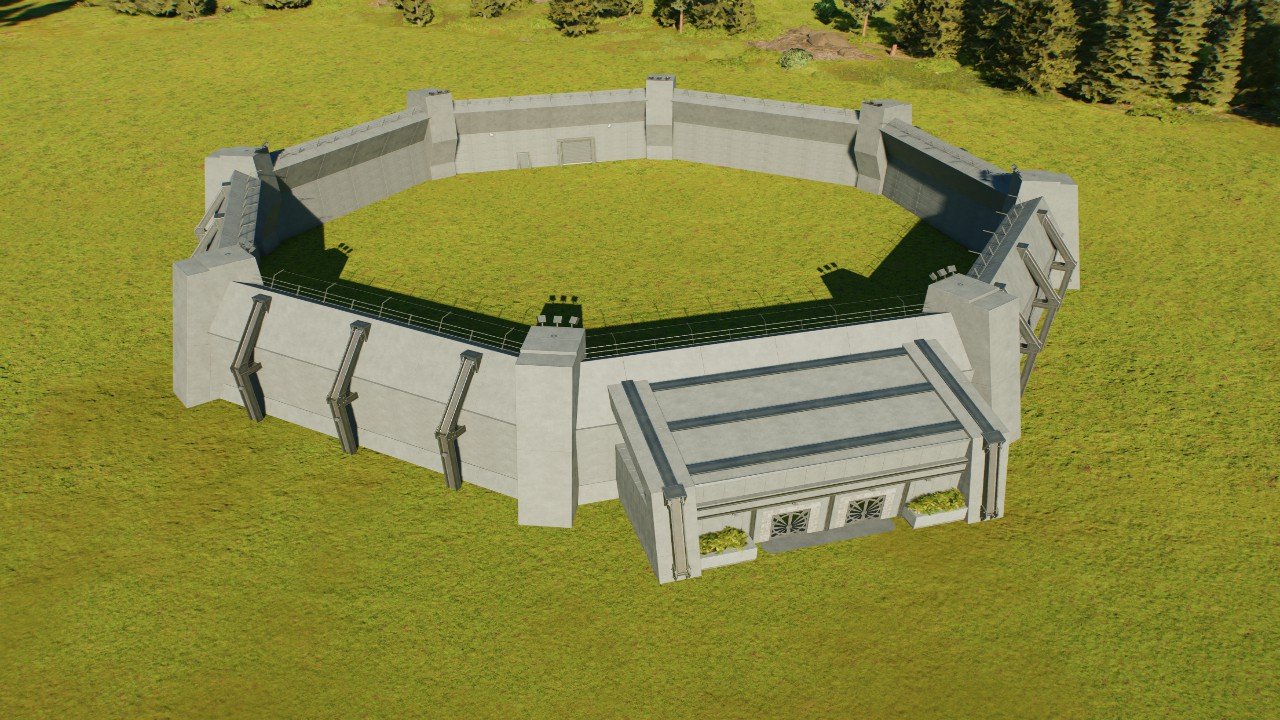 Heavily Reinforced Paddock - Workshop - Jurassic World Evolution 3