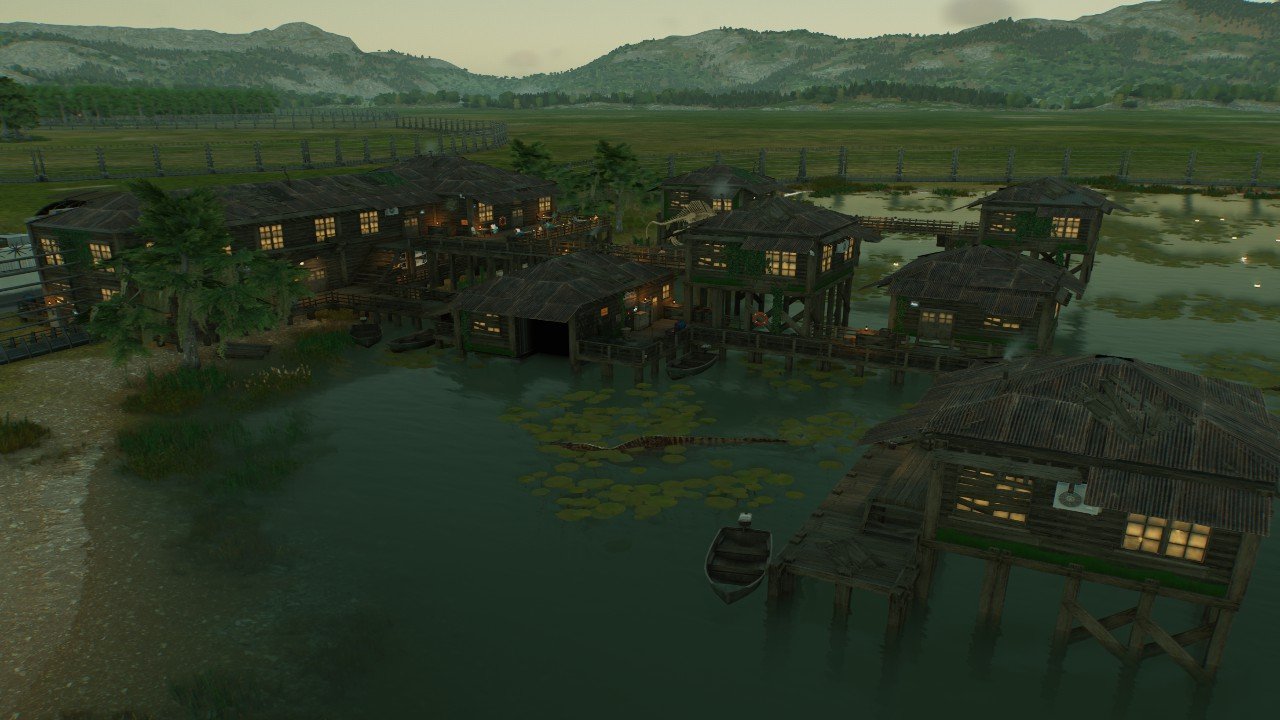 Swamp cruise station - Workshop - Jurassic World Evolution 3