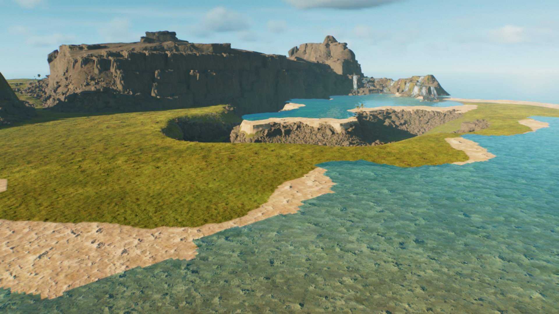 Empty Island - Workshop - Jurassic World Evolution 3