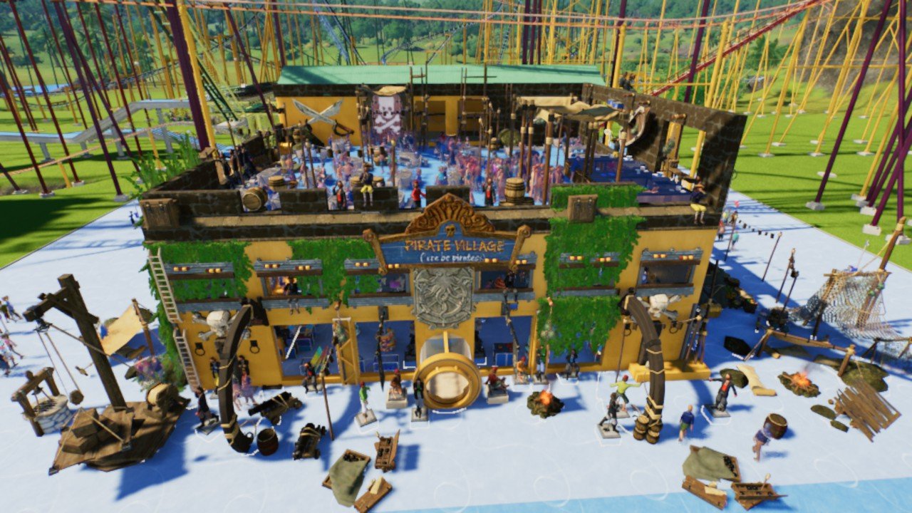 BlackBeards Booty & BBQ(looted) - Workshop - Planet Coaster 2