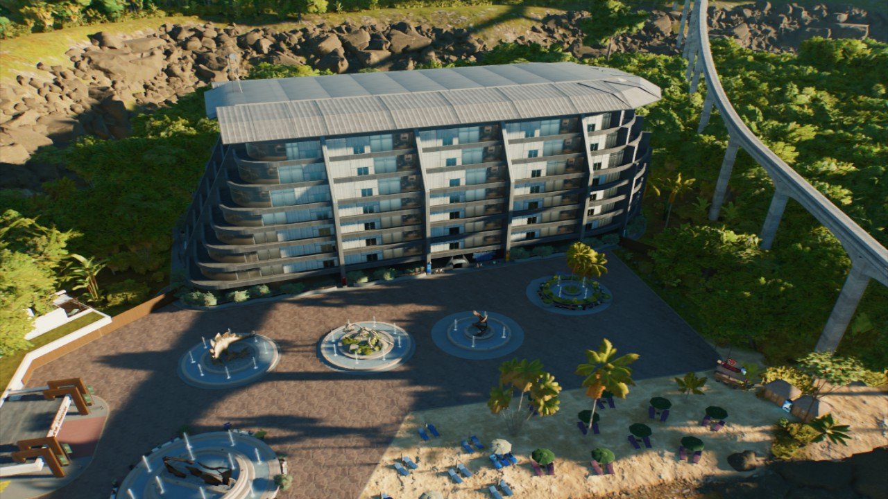 Hotel Jurassic World 2015 - Workshop - Jurassic World Evolution 3