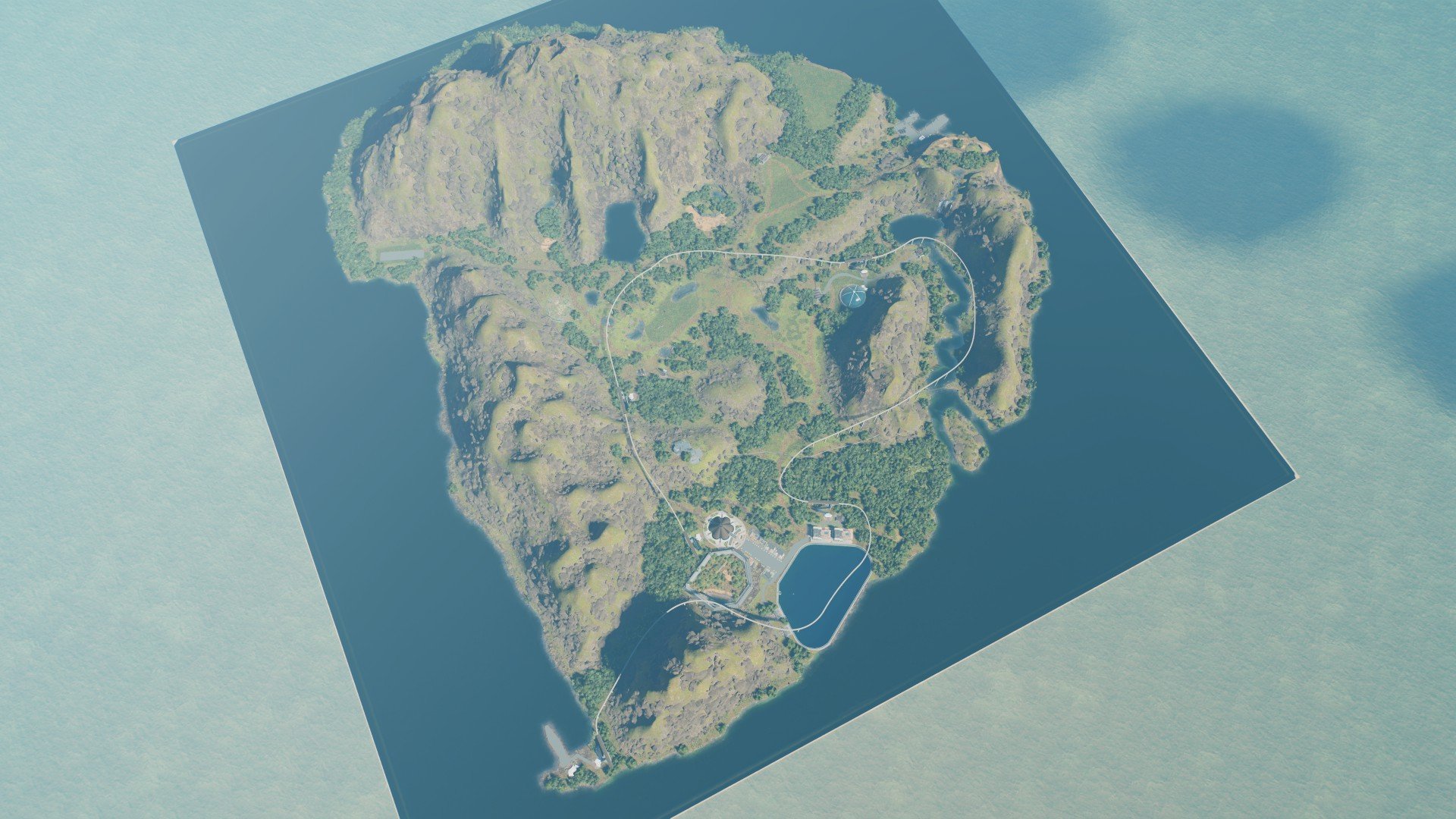 Jurassic World (2018 map) Isla Nublar - Workshop - Jurassic World ...