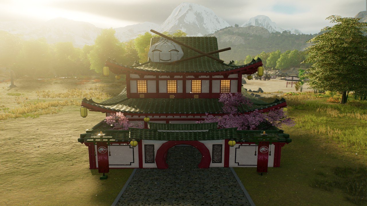 Grand Chinese styled food amenity - Workshop - Jurassic World Evolution 3