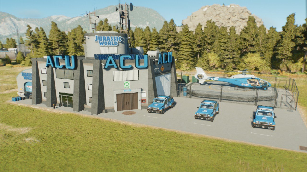 ACU Response Facility - Workshop - Jurassic World Evolution 3