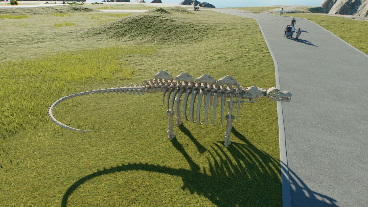 Stegosaurus skeleton - ワークショップ - ジュラシック・ワールド・エボリューション 3