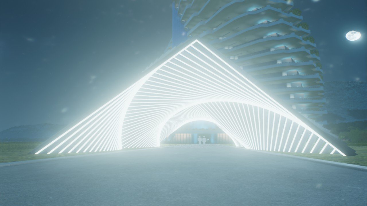 Neon Light Arch - Workshop - Jurassic World Evolution 3