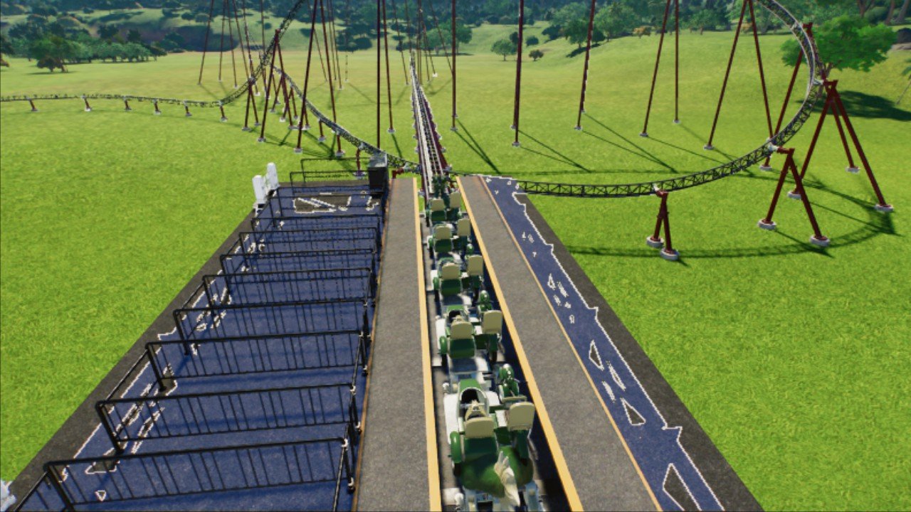 Sky Dragon Lightning Spiral Coaster - Workshop - Planet Coaster 2