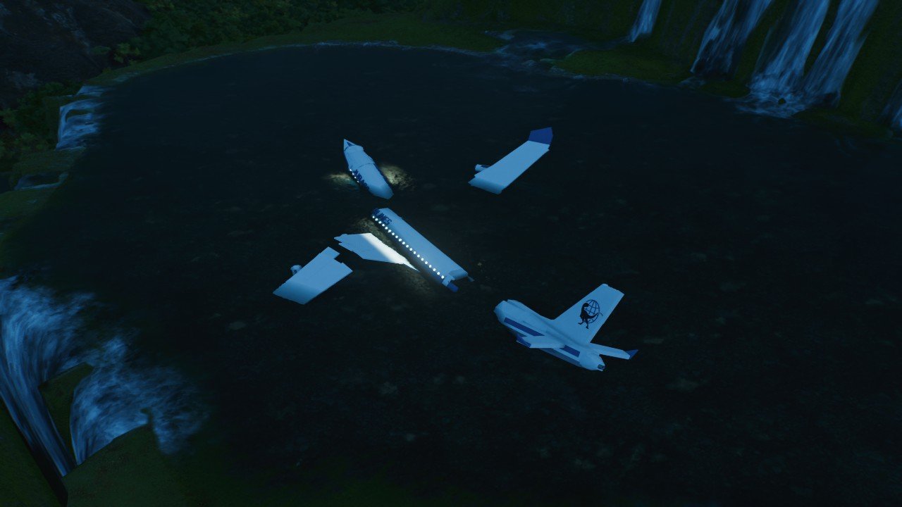 Crashed plane - Workshop - Jurassic World Evolution 3