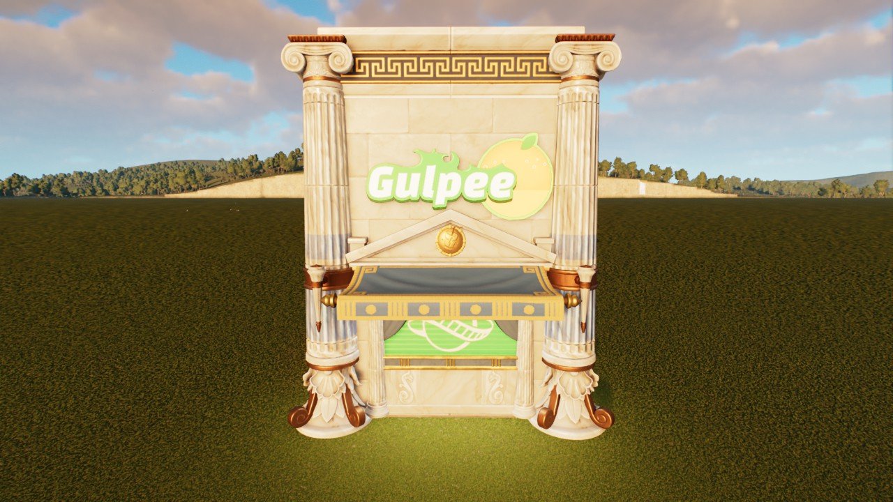 Mythology Gulpee Soda - Workshop - Planet Coaster 2