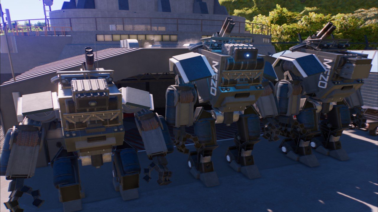 Mezocorp Mech Pack - Workshop - Jurassic World Evolution 3