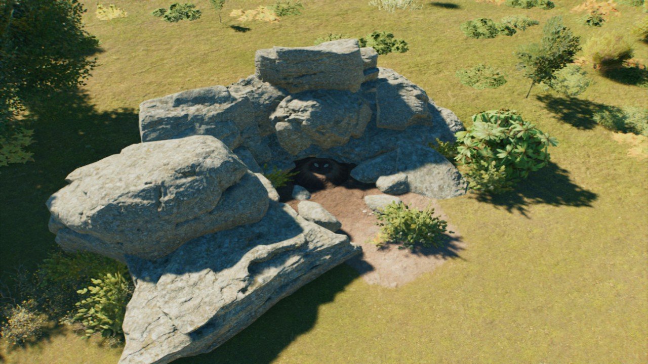 rocky big sized dinosaur nest - Workshop - Jurassic World Evolution 3