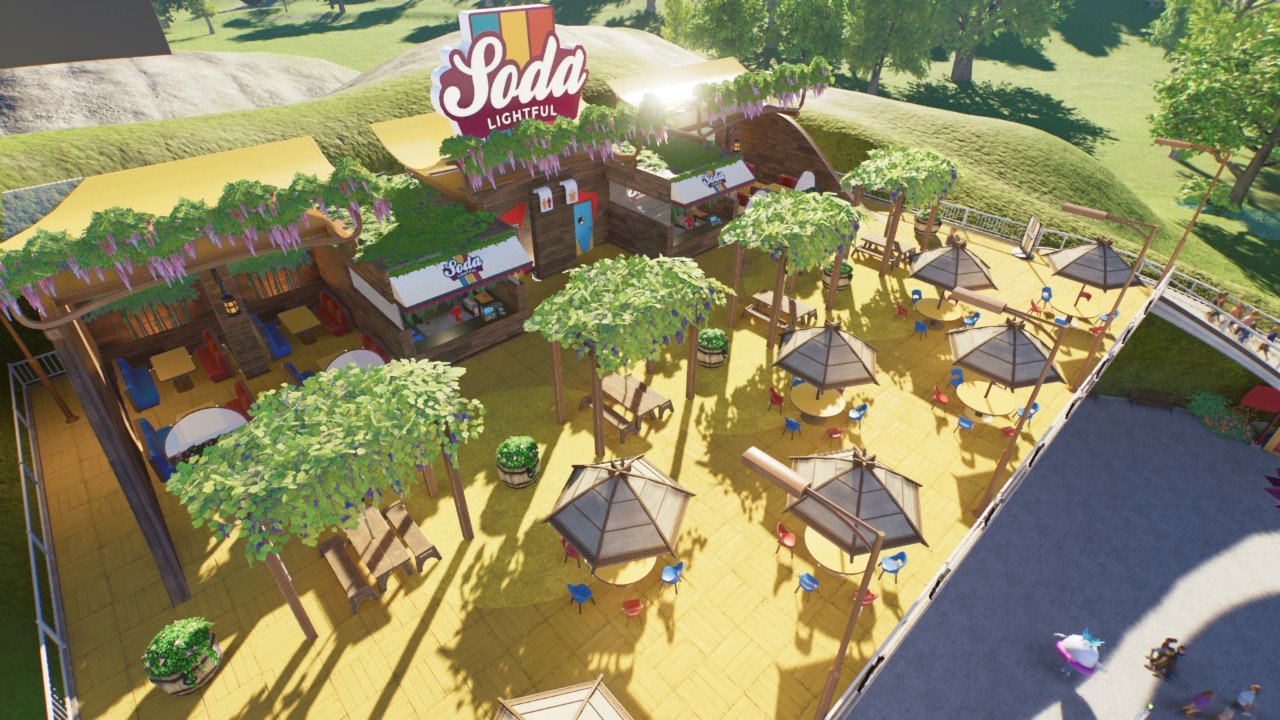 Soda Restaurant - Workshop - Planet Coaster 2