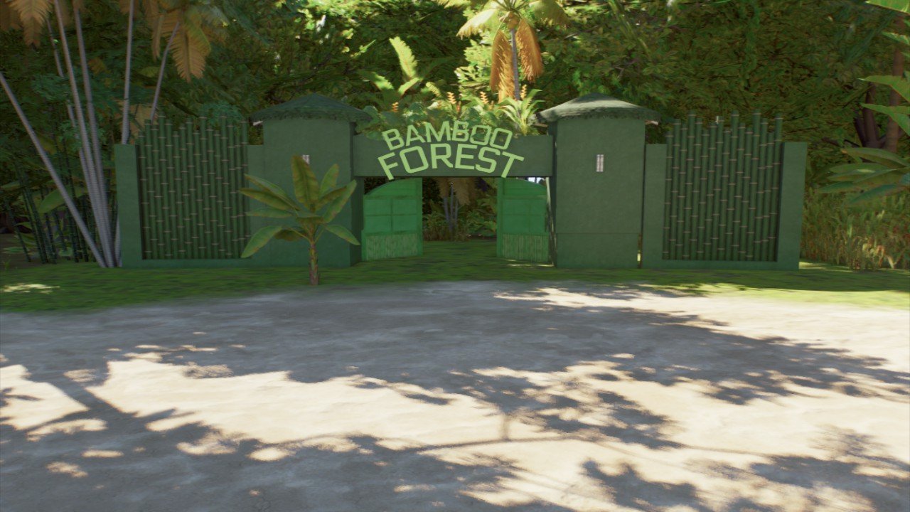 Jw bamboo forest gate - Workshop - Jurassic World Evolution 3